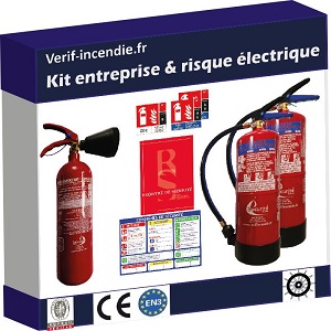 KIT EXTINCTEUR CO2 ENTREPRISE| VERIFINCENDIE.